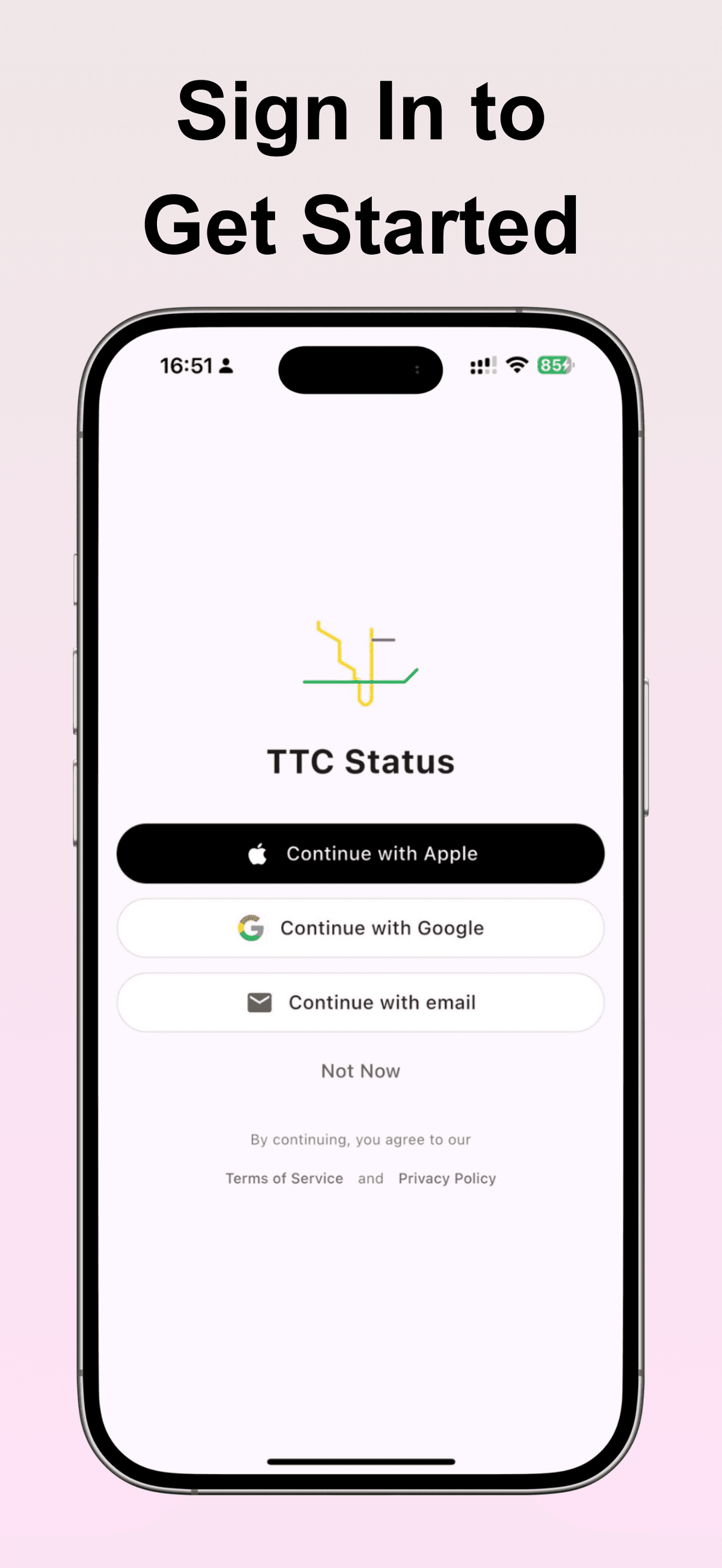 TTC Status - Real-time Toronto Transit Updates